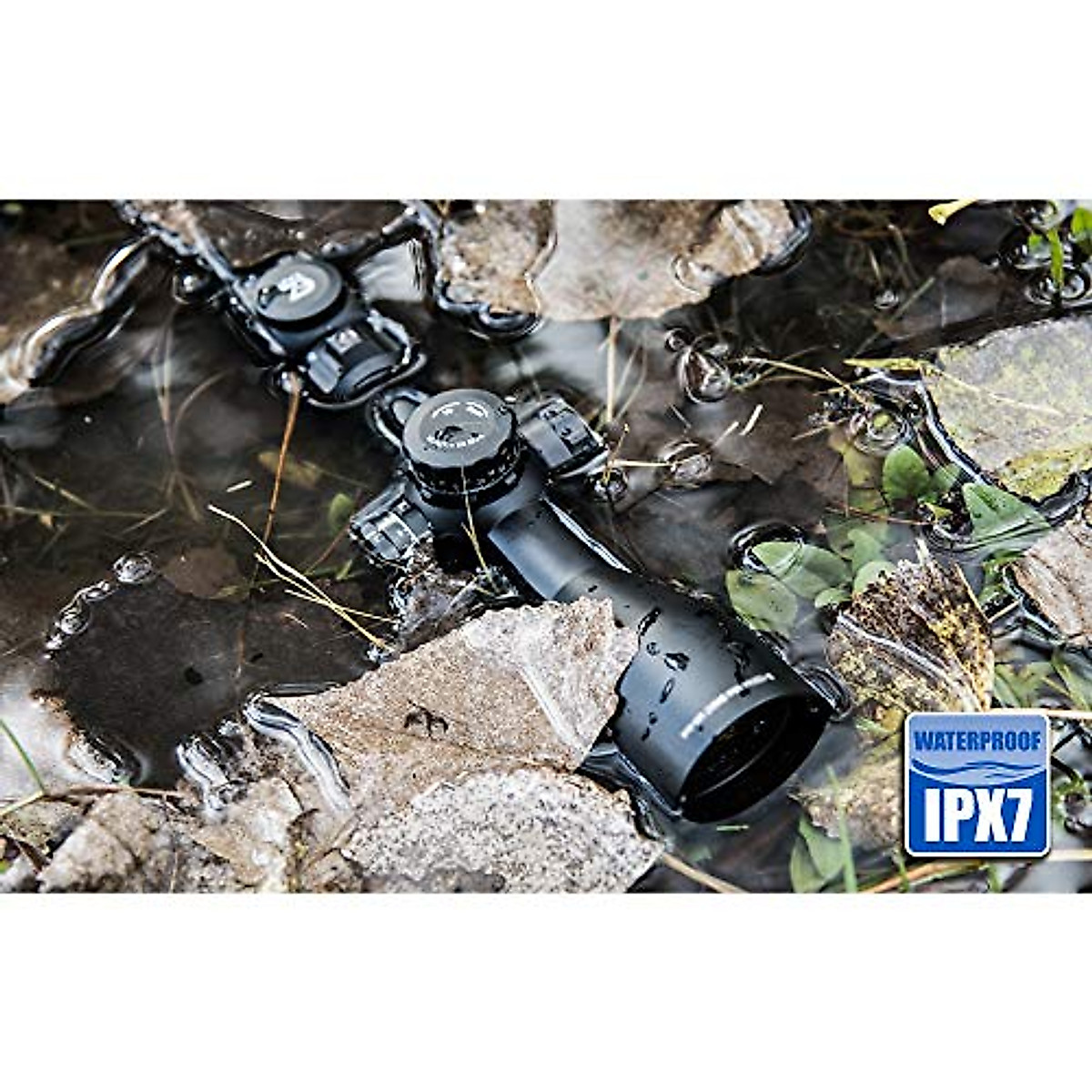 UTG OP3 4-16X44 30mm Compact Scope, AO, IE, Glass UMOA