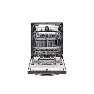 LG LDT7808BD 42dB Black Stainless Top Control Dishwasher