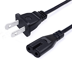 UL 2 Prong Power Cord Replacement for Electric Recliner Lift Chairs Liftchair Power Cord 8 Foot IEC C7 AC Extension Cable