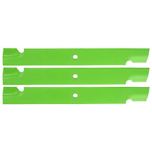 8TEN LawnRAZOR Mower Blade Set for Husqvarna LZ6123 iZ6123 539101733 Snapper 1520842 5020842 Bobcat 42180B (High Lift)