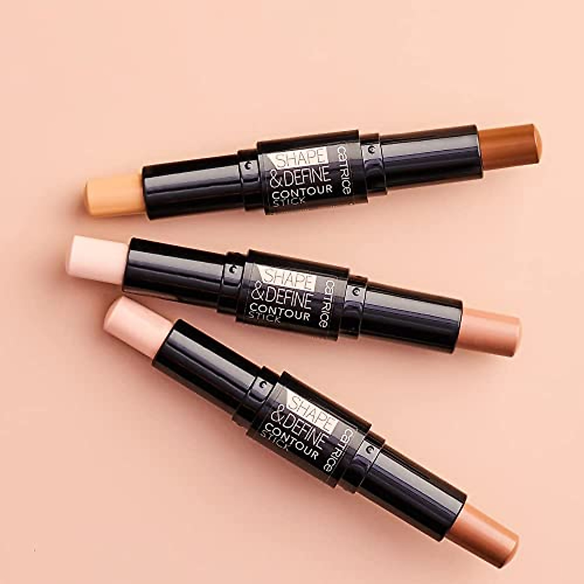 Catrice | Shape & Define Contour Stick | Dual Ended Cream Highlight & Contour | Easy to Apply & Blend | Vegan & Cruelty Free | Free From Parabens, Gluten, Phthalates & Microplastics (020 |Medium)