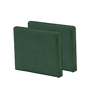 mikibama Alternative Sofa Armrests for 2 Seater Sofa, 3 Seater Sofa and 4 Seater Sofa, Chenille, Evergreen