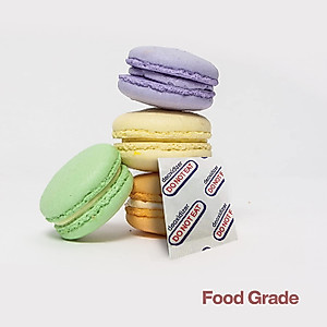 300cc Oxygen Absorbers (100 Packets - 10 Individual Pack of 10 Packets) for Food Storage, Food Grade Oxygen Absorbers Packets for Food (300CC(100-Pack))