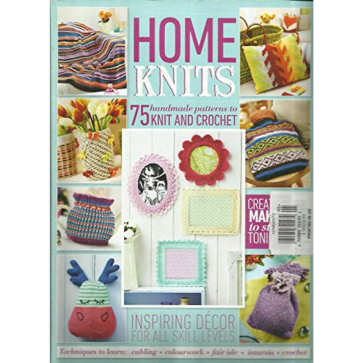 HOME KNITS MAGAZINE, INSPIRING DECOR FOR ALL SKILL LEVELS ISSUE, 2014 UK