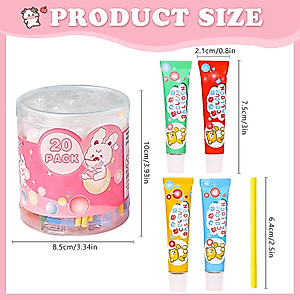 BolianOvi 20Pcs Plastic Bubbles Blow Plastic Bubbles Toys Large Bubble Balloons for Schools Party Birthday Gift