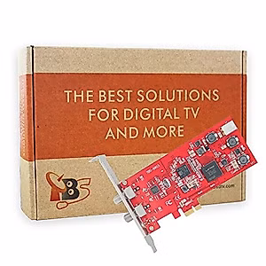 TBS 6903 DVB-S2 Professional Dual Tuner PCI Express Digital Satellite TV Card with Unique DVB-S2 Demodulator Chipset for Receive Special Broadcasted with ACM, VCM, 16APSK,32APSK