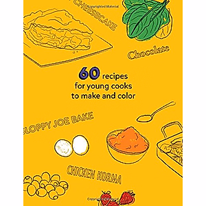 Cook's Coloring Book: Simple Recipes for Beginners