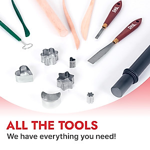 DAS Air-Hardening Modeling Clay - White Air Dry Clay 2.2lb Block - Pliable Air Clay for Sculpting and Coating - Easy to Use Air Dry Modeling Clay for All Ages - Molding Clay for Sculpting and More