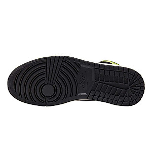 Jordan Men's 1 Retro High OG Volt Gold White/Black-Volt (555088 118) - 9