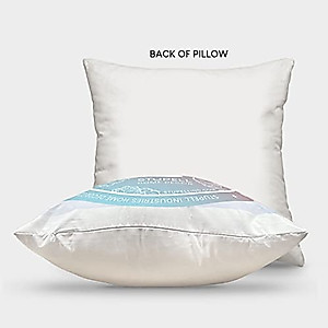 Stupell Industries Me & Doodle Dog Breed Family Phrase Design by Daphne Polselli Throw Pillow, 18 x 18, Beige