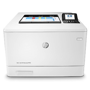 HP Color LaserJet Enterprise M455dn Duplex Printer (3PZ95A), white