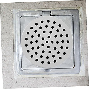 HANABASS Sewer Filter Kitchen Drain Kitchen Sink Drains Perculators Strainer Hair Catcher Bathroom Hair Filter Screen Protector Shower Drain Cover Hair Catcher Hair Catcher Bathtub Silver