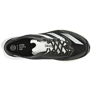 adidas Women's Adizero Adios 8 Sneaker, Carbon/White/Black, 8