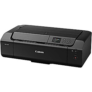 Canon PIXMA PRO-200 Wireless Professional Color Photo Printer, Prints up to 13"X 19", 3.0" Color LCD Screen, & Layout Software and Mobile Device Printing, Black