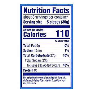 SWEDISH FISH Blue Raspberry Lemonade Soft & Chewy Candy, Bulk Candy, 12-8.04 oz Bags