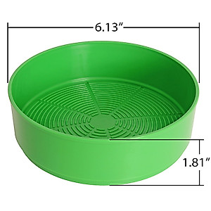 Kitchen Crop VKP1200 Seed Sprouter, | 6" Diameter Trays, 1 Oz Alfalfa Included