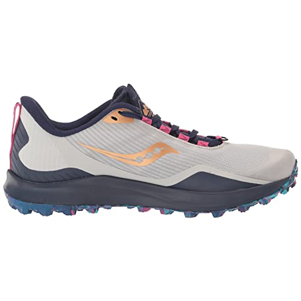 Saucony Women's Peregrine 12 Trail Running Shoe, Prospect Glass, 7.5