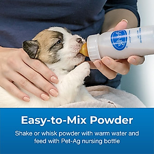 Pet-Ag Goat’s Milk Esbilac Powder - 12 oz, Pack of 2 - Powdered Puppy Formula with Prebiotics, Probiotics & Vitamins for Puppies Newborn to Six Weeks Old - for Sensitive Digestive Systems