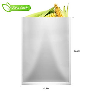 10 Pieces 5 Gallon Mylar Bags, Mylar Bags for Food Storage (17.7" x 23.6") 4.5 Mils Thick