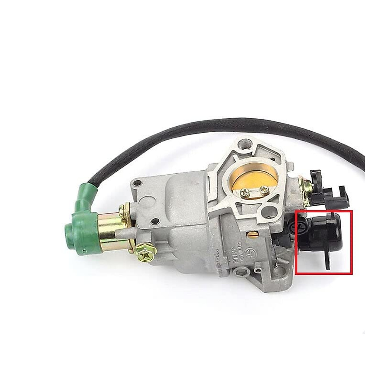 Carburetor Carb Replaces For DuroMax DuroStar PowerMax XP8500E XP8500E-CA XP10000E XP10000E-CA 8500 10000 Watt Generator 16HP 18HP 419CC/420CC DJ190FD DJ190FD-14100 DJ190FD-14100-A
