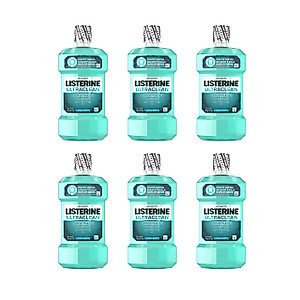 Listerine Ultraclean Oral Care Antiseptic Mouthwash with Everfresh Technology to Help Fight Bad Breath, Gingivitis, Plaque and Tartar, Cool Mint, 8.5 fl. oz (250 mL)