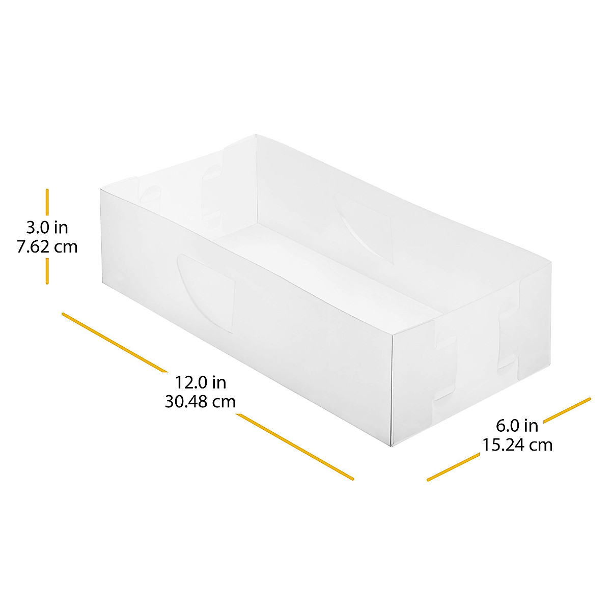 Whitmor Drawer Organizers, Medium, S/2,White