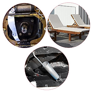 Souldershop 6-1/4 inch Replacement Recliner Chair Mechanism Furniture Tension Springs Long Neck Style (Pack of 2)