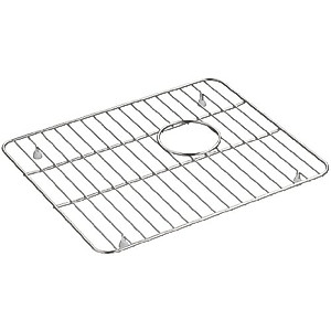 KOHLER K-5828-ST Whitehaven Sink Rack, Large, Stainless Steel,1.00 x 14.53 x 17.64 inches