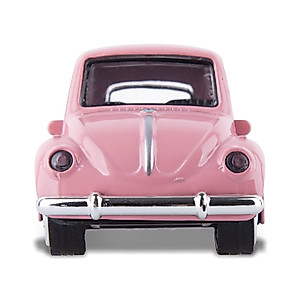 Berry President Die Cast Alloy Beetle Car Model, 1:36 Pullback Toy Vehicle with Opening Doors, Vintage Classic Car Toys for Kids and Adults