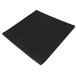 Thereisno Aquarium Filter Media Biochemical Cotton Sponge Pad Replacement Filter Foam 20x20x0.8 Inches Cut to Fit High Porosity Mesh Sieve