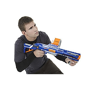 NERF Rampage N-Strike Elite Toy Blaster with 25 Dart Drum Slam Fire for Kids, Teens, & Adults (Amazon Exclusive)