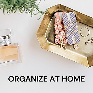 Tavvi Necklace Wrangler Tangle-Free Jewelry Organizer (6-pack) | Travel Organizer | Universal Jewelry Storage Case for Fine Chain Necklaces| Jewelry Roll Alternative (Wallpaper)