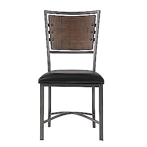 Homelegance Fideo Chair, Set of 2, Brown