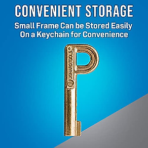 Jonard Tools, TTK-225, P Key, for Self Lock Pedestal Lock, Brass, Gold, 1 Count (Pack of 1)