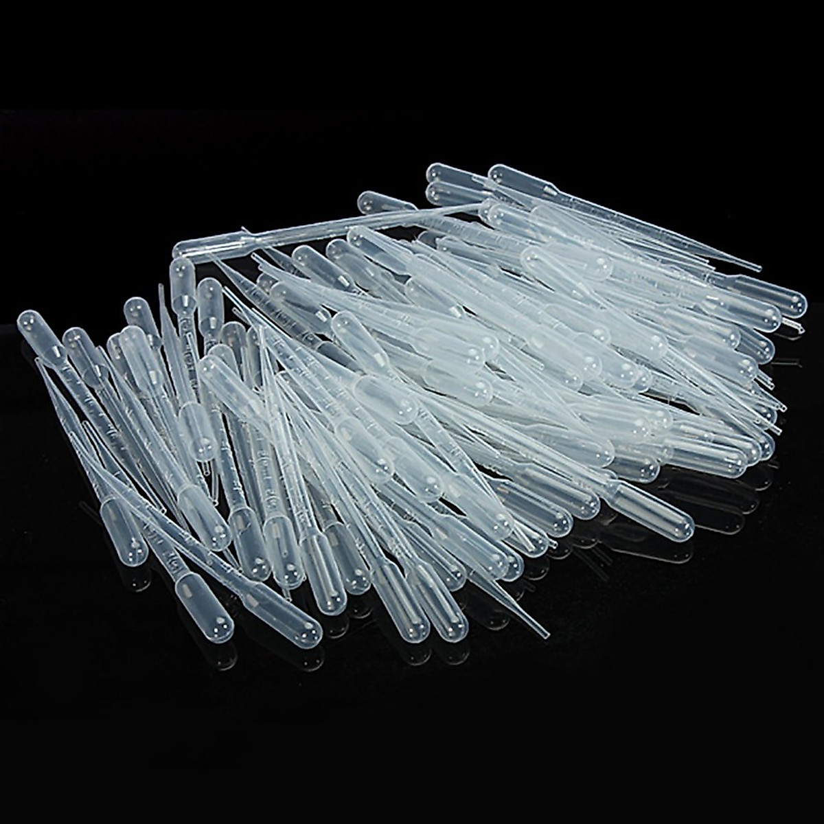 0.2 ml Transfer Pipettes Plastic Disposable Liquids Essential Oils Pipettors Makeup Tools, 300 Pieces