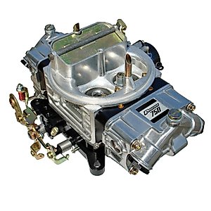 Proform 67214 Street Series 850 CFM Polished Aluminum Dual Inlet 4-Barrel Square Bore Mechanical Secondary Carburetor with Electric Choke