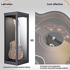 2-way Humidity Control Packs(2 Packs with pouches), 49% RH for Wood Instruments, Acoustic Guitar, Ukulele, Electric Guitar, Bass, Violin, Humidifier-Dehumidifier with Self-hydrometer and Polish Cloth