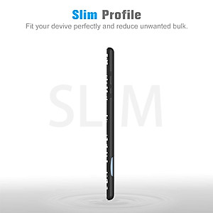 Fintie Slim Case for Samsung Galaxy Tab S6 Lite 10.4 Inch 2024/2022/2020 with Built-in S Pen Holder, Soft TPU Smart Stand Back Cover Auto Wake/Sleep, Composition