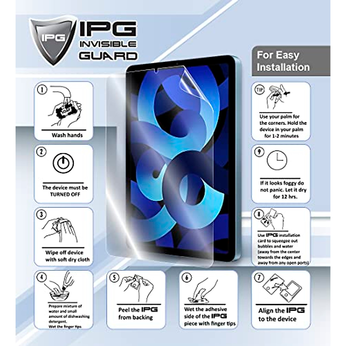 IPG For Anbernic - Daxceirry RG552 Handheld Game Console 5.36 inches Display Screen Protector Hydrogel Invisible Touch Screen Sensitive Ultra HD Clear Film Anti Scratch Skin Guard - Smooth/Self-Healing/Bubble -Free Screen for RG552