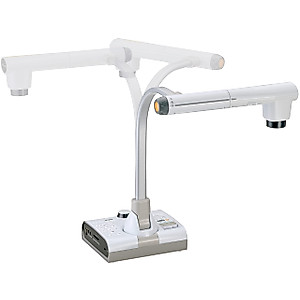 Elmo 1380 Model TT-12G Interactive Document Camera, 4K Ultra HD, 12MP 1/2.3" Image Sensor, 12x Optical Zoom, 16x Digital Zoom, Built-in SD Card Slot, Multiple Outputs, Replaced 1378 Model TT-12F