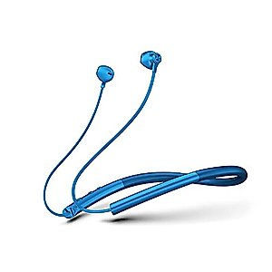 ESSONIO Bluetooth Headphones Wireless Bluetooth Neckband Headphones Neckband Bluetooth Earbuds Headset Noise Cancelling with Microphone Magnetic(z1s Blue)