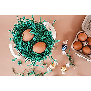 Goretix LLC Variations of Crinkle Cut Kraft Paper Shred Filler Tissue Great for Gifts, Empty Basket Filler, Box Wrapping, Bag Stuffing and Packing.