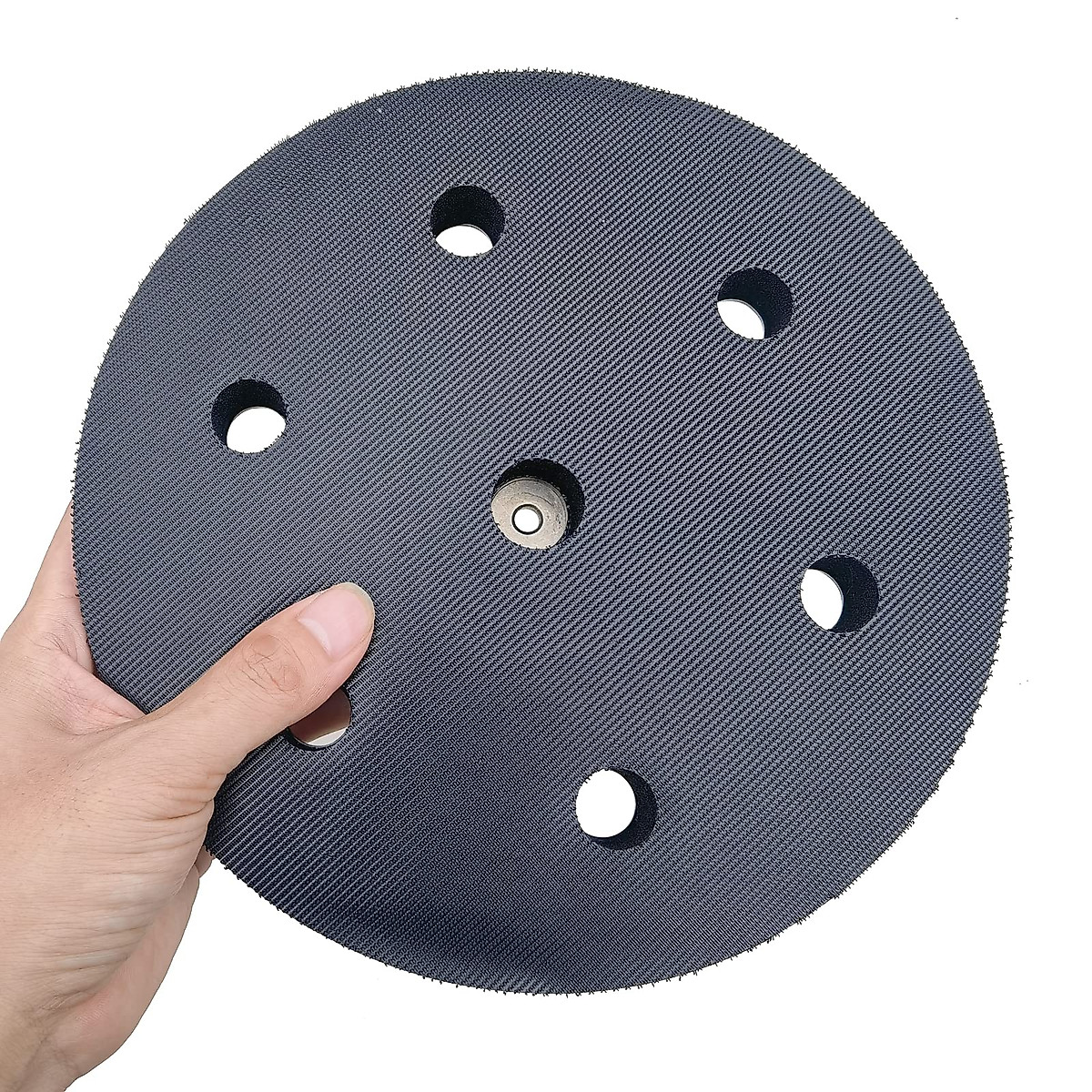 Toromp 9 Inch 6 Hole Soft Hook and Loop Replacement Sander Pad for 9" Orbital Drywall Sander