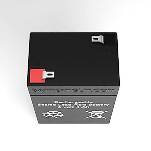BatteryGuy YT-660 replacement 6V 4.5Ah SLA battery - BatteryGuy brand equivalent (Rechargeable) - Qty of 1