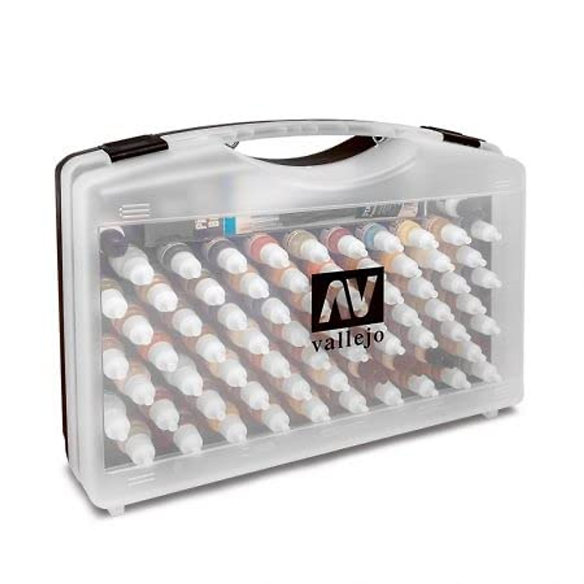 Model Color - Acrylic, 72 Basic Colors Set in Plastic Case