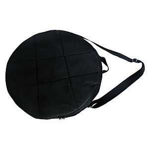 Bag for Shaman drum Frame Drum Gong black cotton (16")