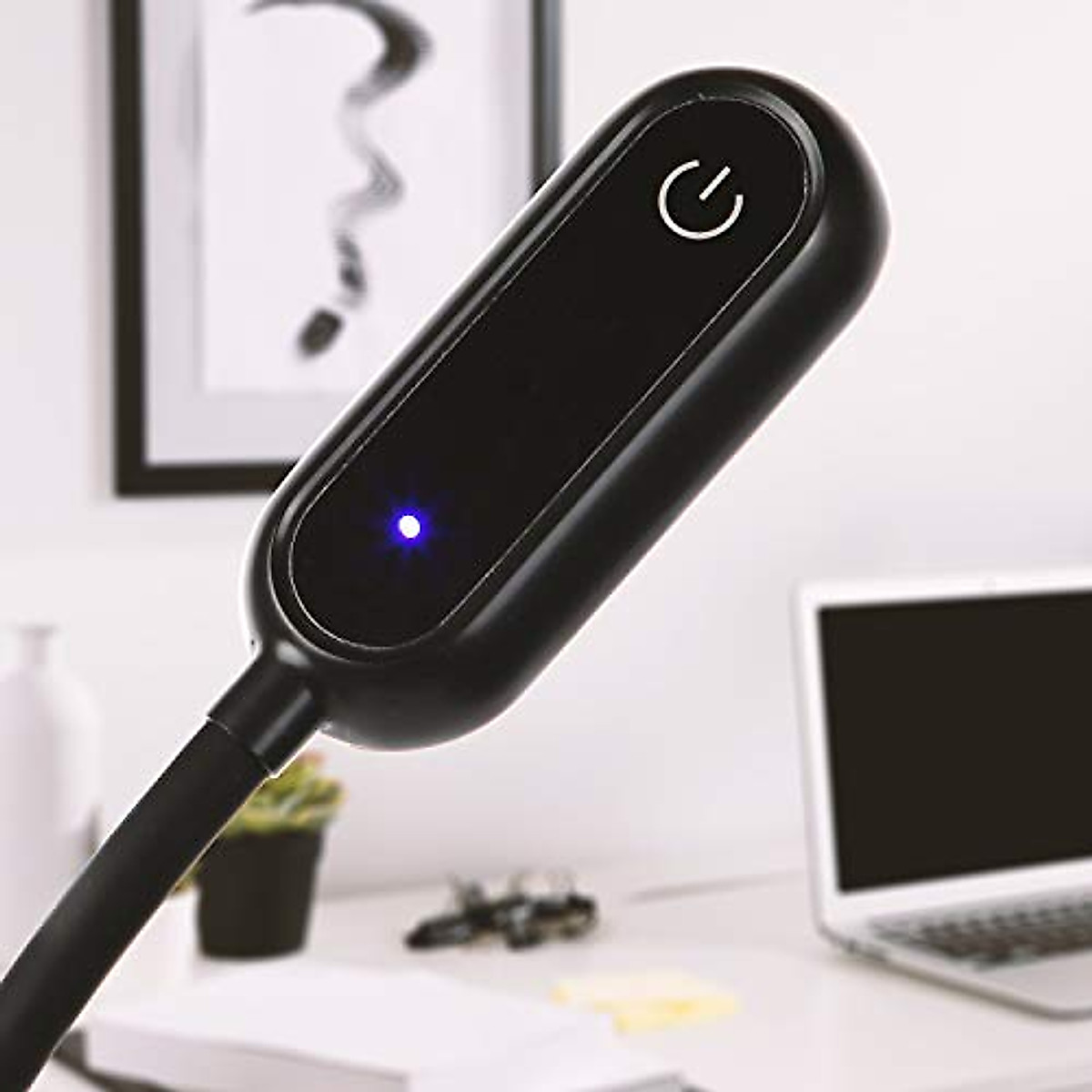 Brightech Battery Plus Lamp for Living Rooms & Offices, Rechargeable LED Floor Lamp, Portable Tall Lamp, Mid-Century Modern Standing Lamp for Bedroom, Great Living Room Décor