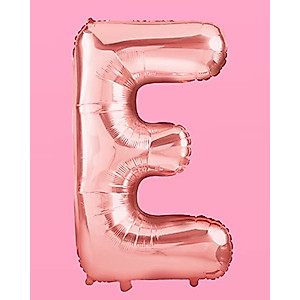 xo, Fetti Rose Gold Jumbo BRIDE Balloons - 40 inch, XL | Bachelorette Party Decorations, Wedding Party, Engagement Party, Bridal Photo Booth