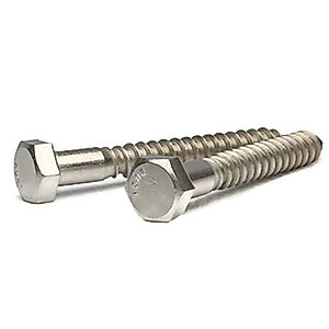 Stainless Steel Lag Screws Hex Head Lag Bolts 5/16 x 1-3/4 inch Qty 25