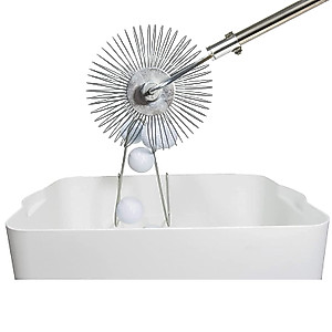 ASENVER Golf Ball Collector Picker Upper Table Tennis Ball Retriever Hold Up to 40 Balls